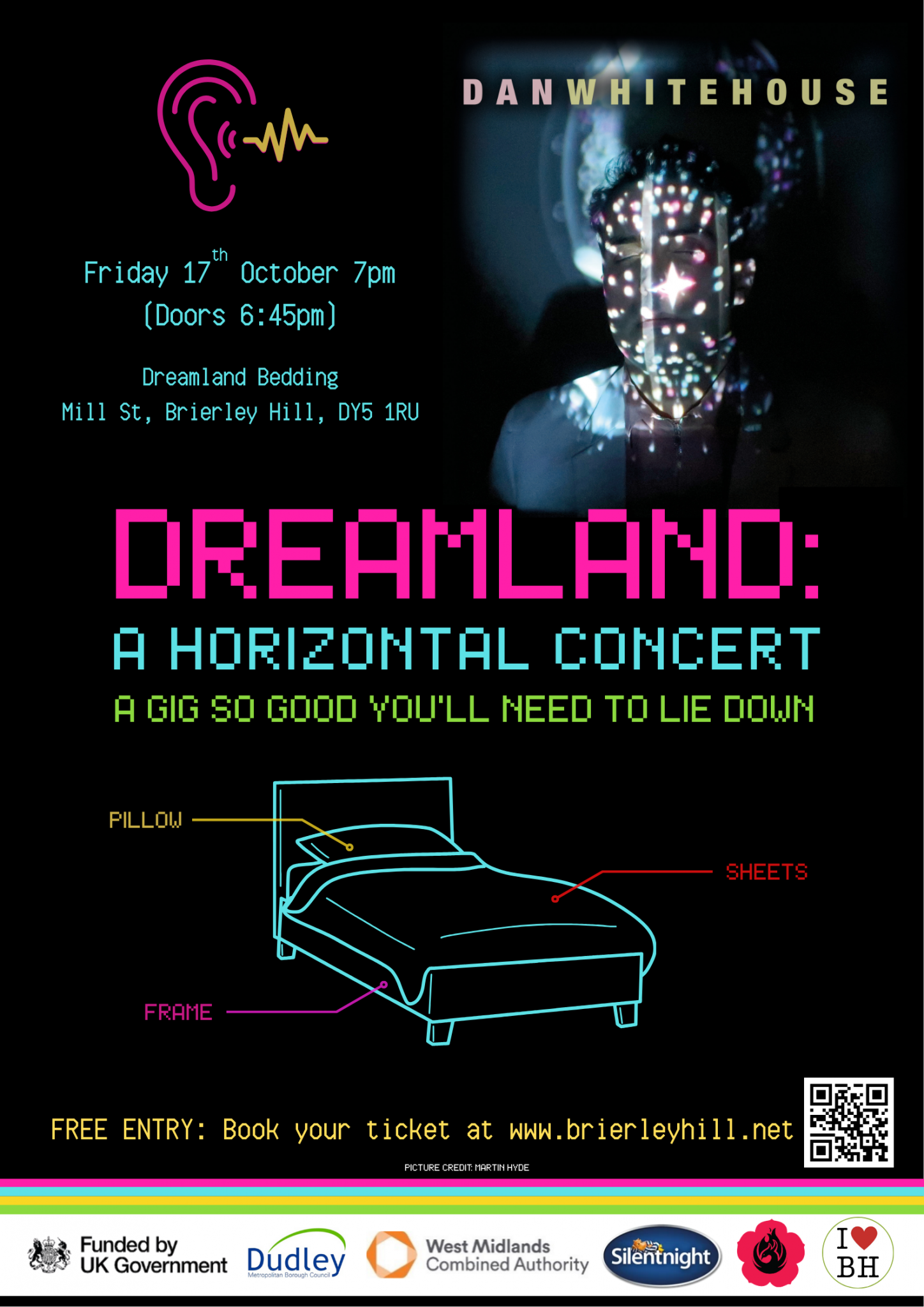🎵 Dan Whitehouse – Dreamland – A Horizontal Concert 🎵 - Brierley Hill ...